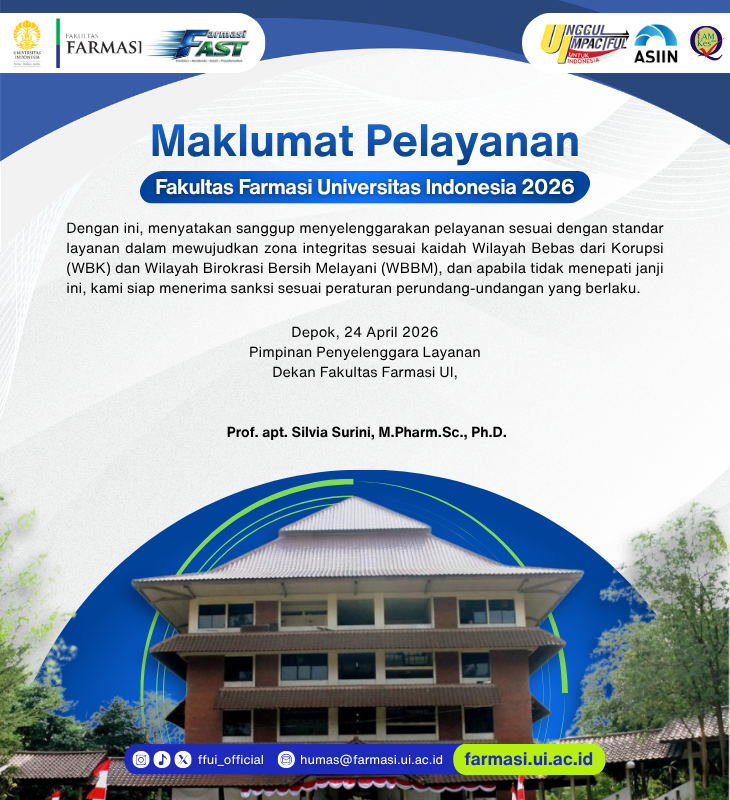 Fakultas Farmasi – Universitas Indonesia